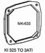 Ki525 To 3 Ati Raised Faced Cover Reducer Plate Mk633 | Aircraft Spruce ...